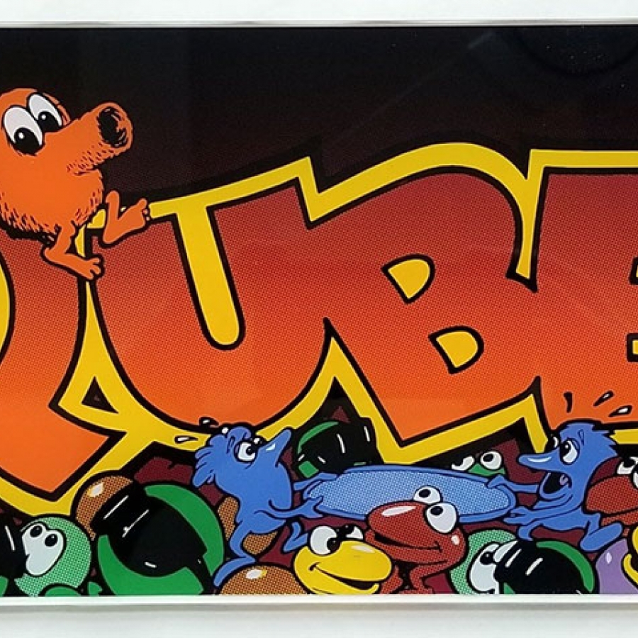 Qbert Qubes Marquee | Phoenix Arcade | #1 Source for Screen Printed ...