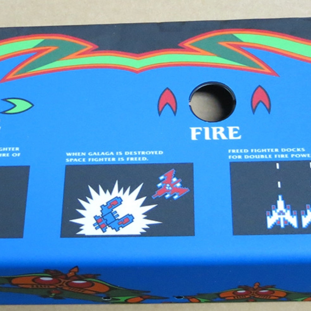 Galaga Side Art Set and Kickplate Decal Set | Phoenix Arcade | #1 ...